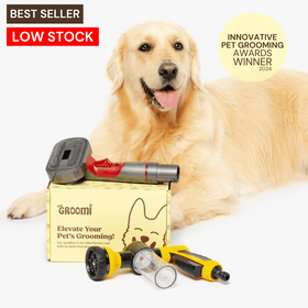 GROOMI Mess-Free Pet Grooming: A pet brush for your vacuum – The GROOMI